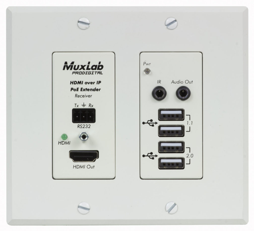 Wall-Plate Extenders - Muxlab