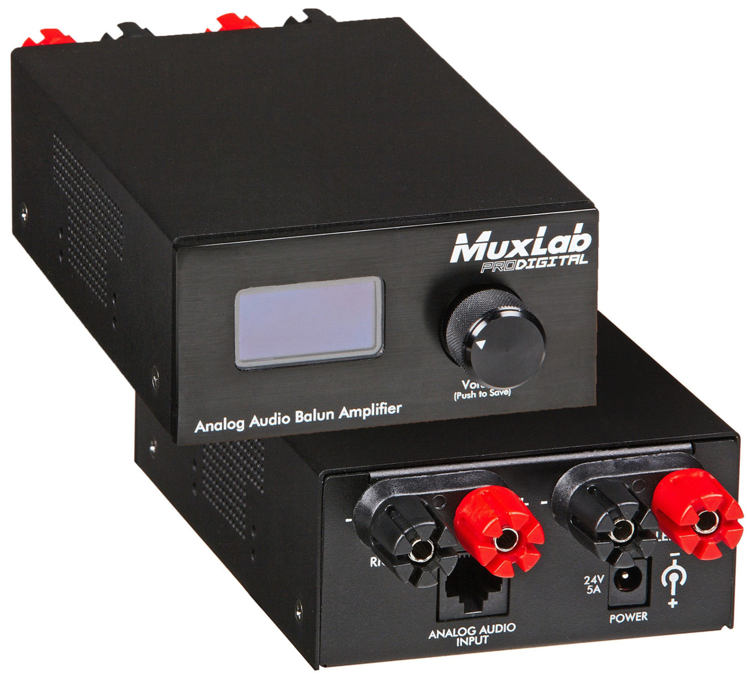 Analog Audio Balun Amplifier, US - Muxlab