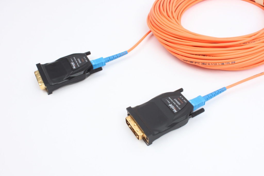 DVI Fiber Optic Extender Kit - Muxlab