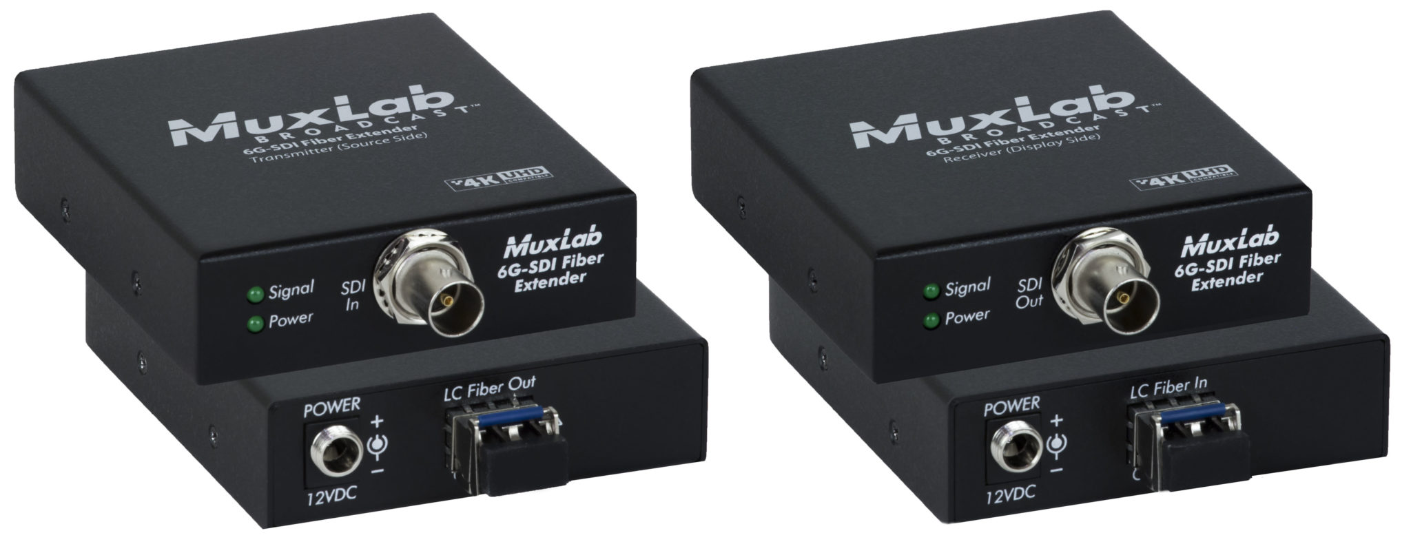 6G-SDI Fiber Extender Kit - Muxlab