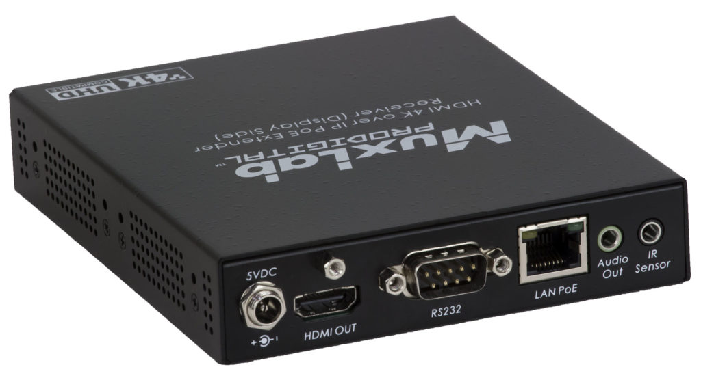 HDMI 4K over IP PoE Receiver - Muxlab