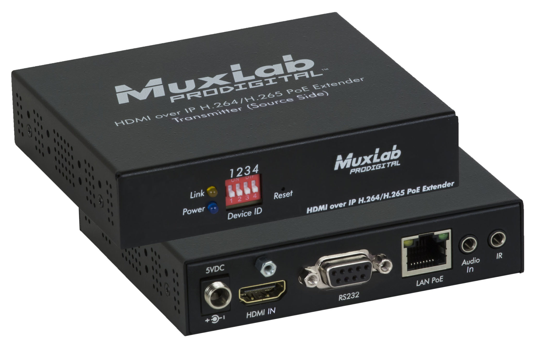 HDMI over IP H.264/H.265 PoE Transmitter - Muxlab