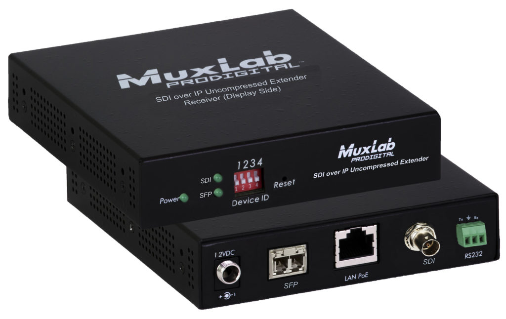3g Sdi St2110 Over Ip Uncompressed Gateway Converter Rx Utp Muxlab