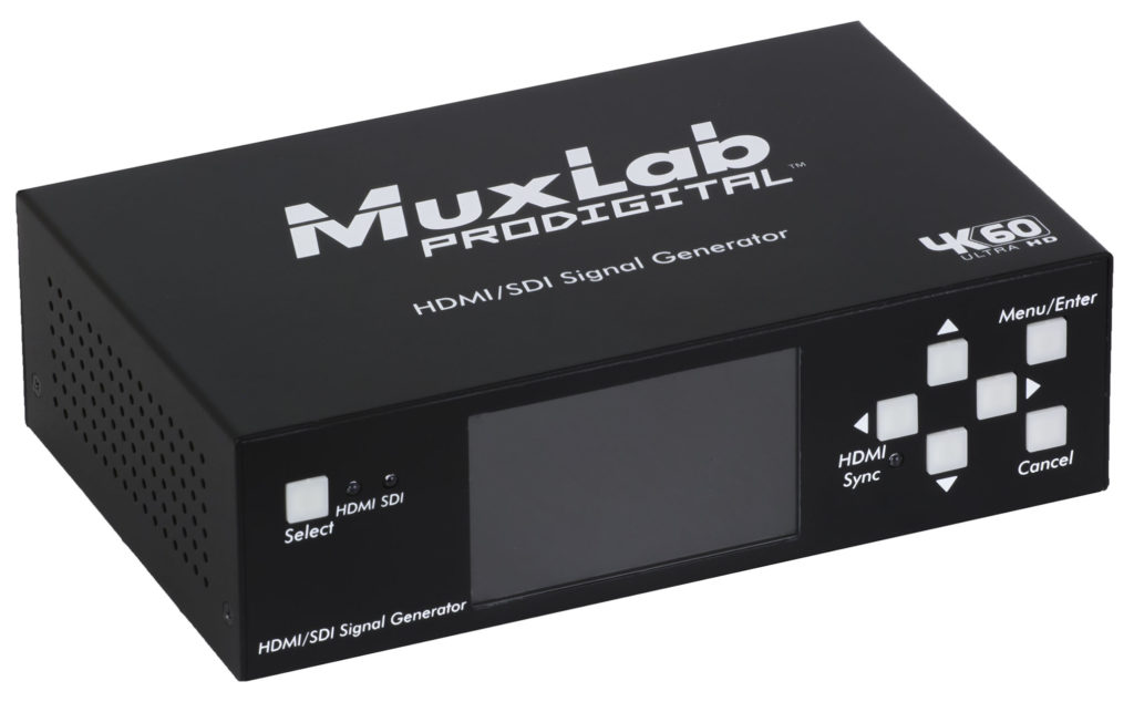 HDMI 2.0/3G-SDI Signal Generator - Muxlab