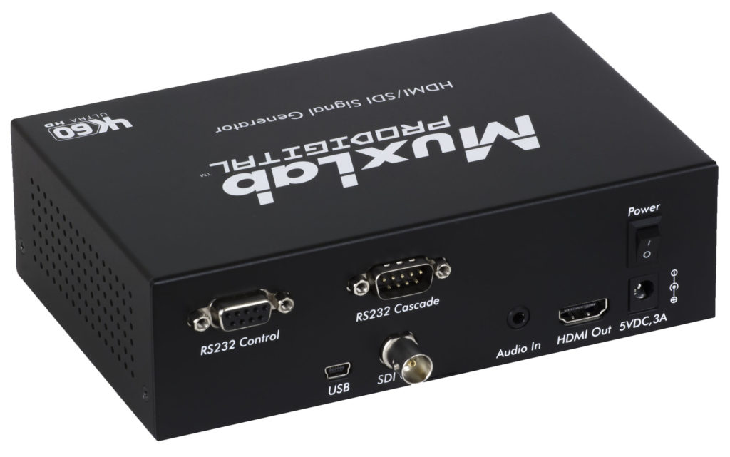 HDMI 2.0/3G-SDI Signal Generator - Muxlab
