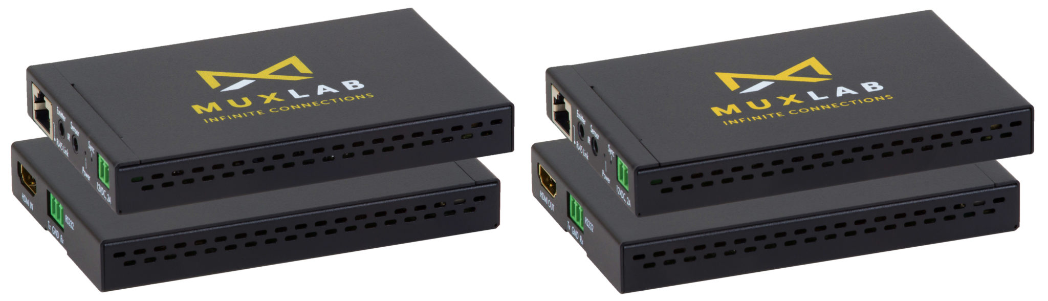 HDMI Extender Kit 70m, HDBT, UHD-4K - Muxlab