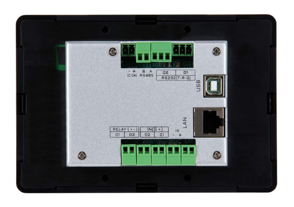 Touch Control Panel 5 inch, PoE - Muxlab