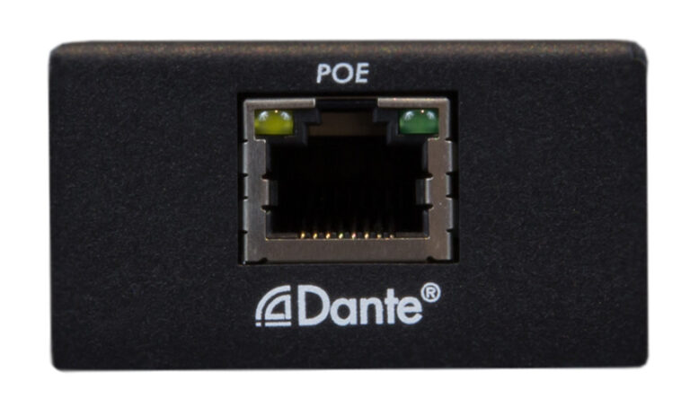 Dante 2-Channel Analog Audio Encoder - Muxlab