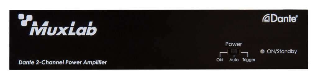 Dante 2-Channel Power Amplifier 240W - Muxlab