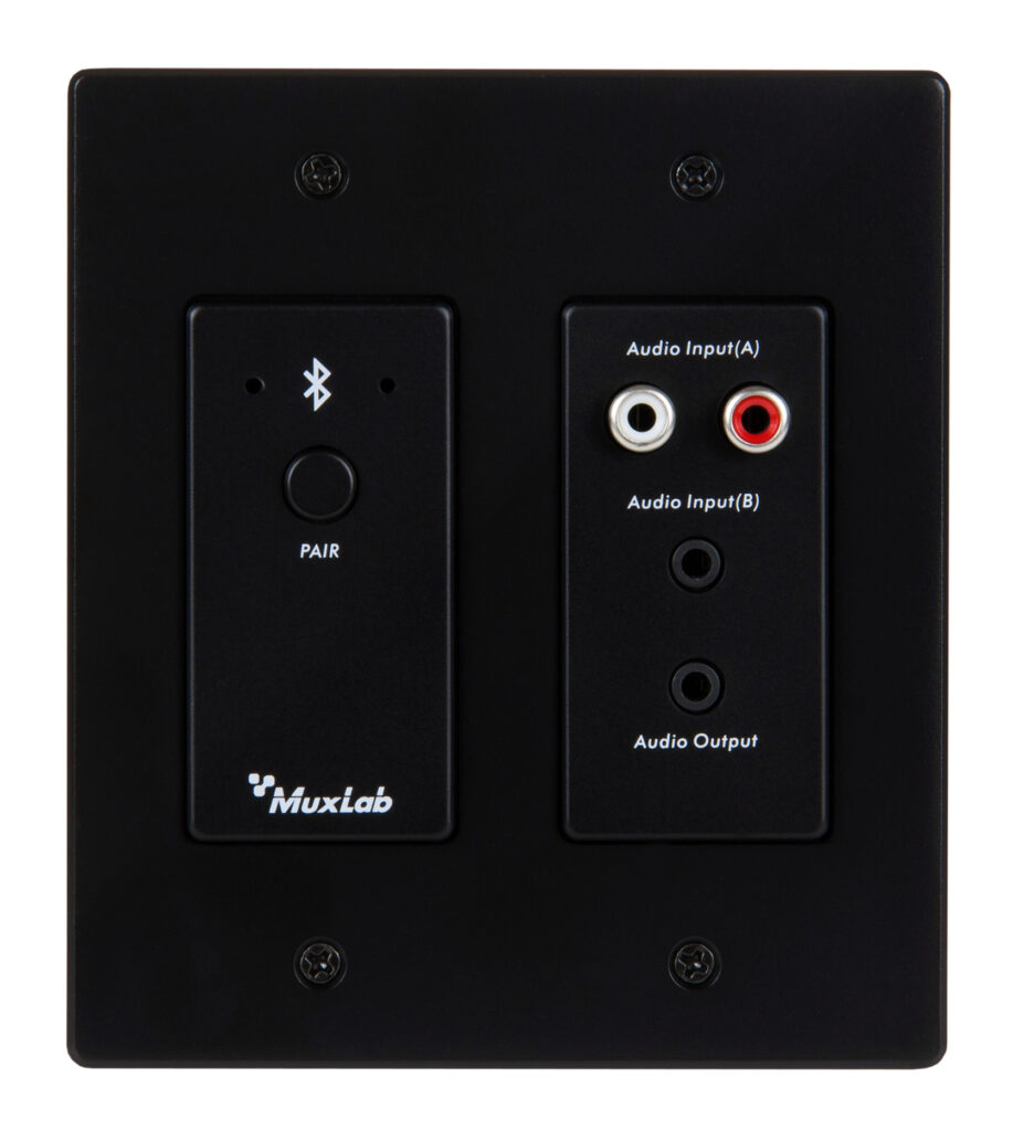 Bluetooth and Analog Audio to Dante Interface - Muxlab