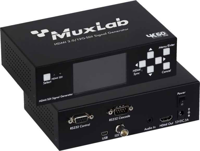 HDMI 2.0/12G-SDI Signal Generator - Muxlab